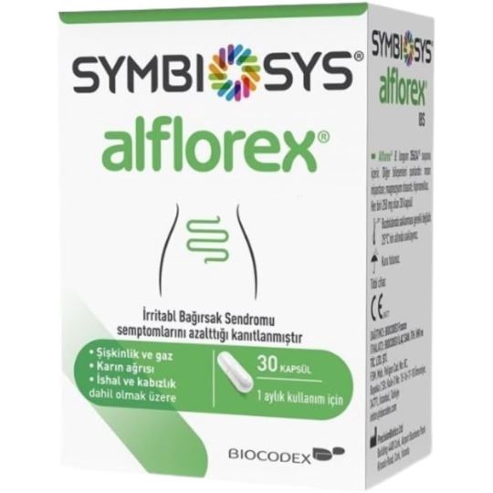 Symbiosys Alflorex Probiotik 30 Kapsül